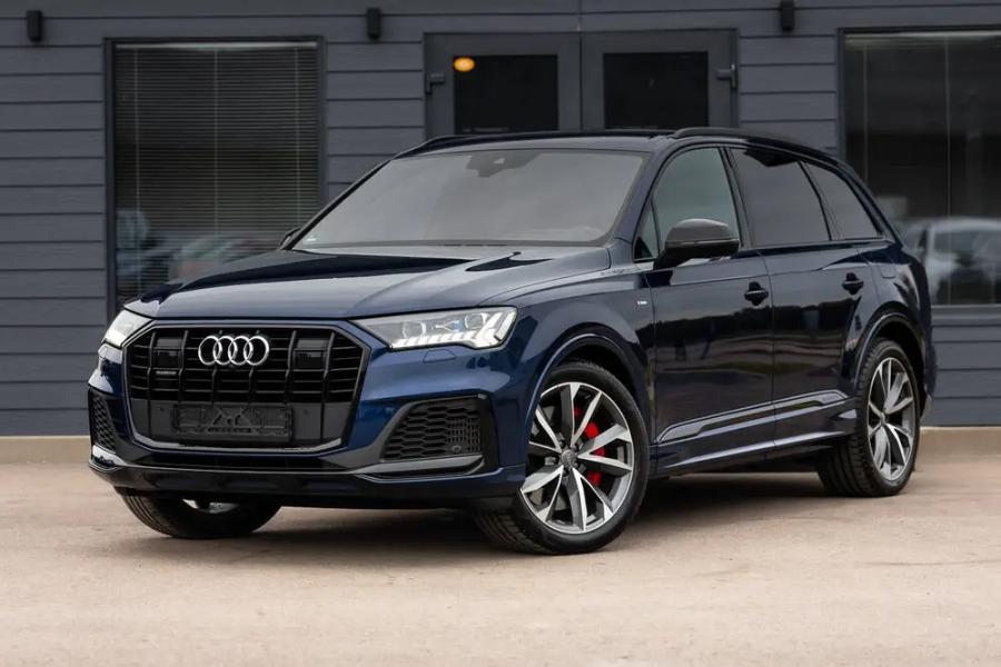 Zils Audi Q7 2020 Jelgava, ar dzinēja tilpumu 3.00 L un nobraukumu 119 tūkst. km par 52750 €, foto 4 vietnē AUTOMOTO.COM.LV