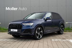 Blue Audi Q7 2020 in Vilnius, with an engine capacity of 3.00 L and mileage of 102 thousand km for 46250 €, photo 4 on AUTOMOTO.COM.LV