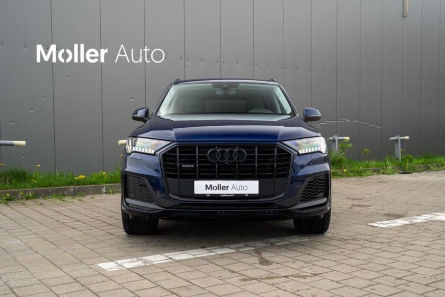 Blue Audi Q7 2020 in Vilnius, with an engine capacity of 3.00 L and mileage of 102 thousand km for 46250 €, photo 5 on AUTOMOTO.COM.LV