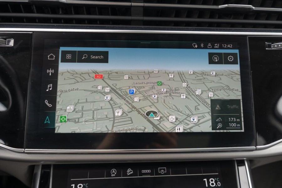 Blue Audi Q7 2020 in Vilnius, with an engine capacity of 3.00 L and mileage of 102 thousand km for 46250 €, photo 25 on AUTOMOTO.COM.LV