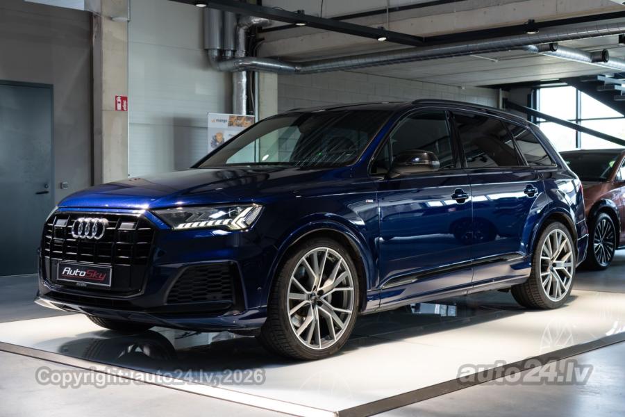 Zils Audi Q7 2020 Tallina, ar dzinēja tilpumu 3.00 L un nobraukumu 123 tūkst. km par 48700 €, foto 3 vietnē AUTOMOTO.COM.LV