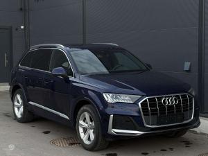 Zils Audi Q7 2020 Šauļi, ar dzinēja tilpumu 1.98 L un nobraukumu 101 tūkst. km par 35300 €, foto  vietnē AUTOMOTO.COM.LV