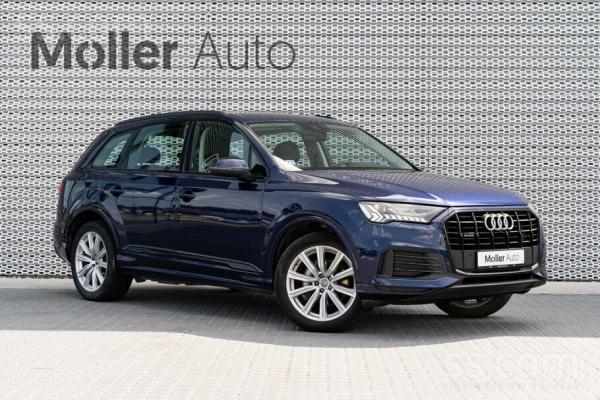 Zils Audi Q7 2021 Rīga, ar dzinēja tilpumu 3.00 L un nobraukumu 83 tūkst. km par 7490 €, foto 2 vietnē AUTOMOTO.COM.LV