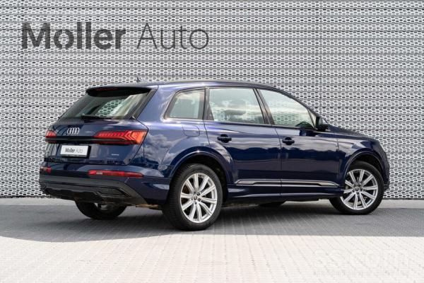 Zils Audi Q7 2021 Rīga, ar dzinēja tilpumu 3.00 L un nobraukumu 83 tūkst. km par 7490 €, foto 4 vietnē AUTOMOTO.COM.LV