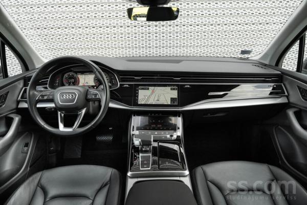 Zils Audi Q7 2021 Rīga, ar dzinēja tilpumu 3.00 L un nobraukumu 83 tūkst. km par 7490 €, foto 7 vietnē AUTOMOTO.COM.LV