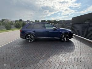 Blue Audi Q7 2021 in Klaipeda, with an engine capacity of 3.00 L and mileage of 82 thousand km for 56000 €, photo 3 on AUTOMOTO.COM.LV