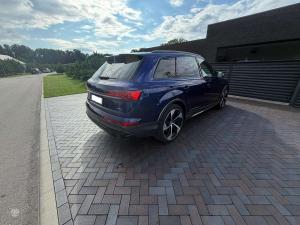 Blue Audi Q7 2021 in Klaipeda, with an engine capacity of 3.00 L and mileage of 82 thousand km for 56000 €, photo 4 on AUTOMOTO.COM.LV