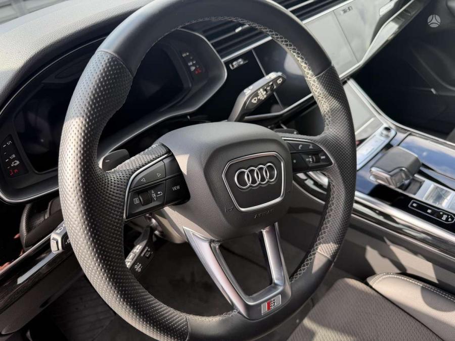 Blue Audi Q7 2021 in Klaipeda, with an engine capacity of 3.00 L and mileage of 82 thousand km for 56000 €, photo 10 on AUTOMOTO.COM.LV
