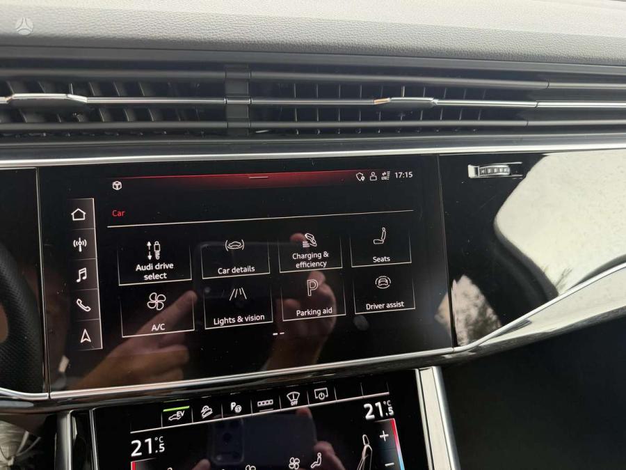 Blue Audi Q7 2021 in Klaipeda, with an engine capacity of 3.00 L and mileage of 82 thousand km for 56000 €, photo 22 on AUTOMOTO.COM.LV