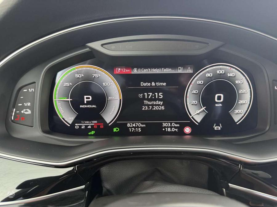 Blue Audi Q7 2021 in Klaipeda, with an engine capacity of 3.00 L and mileage of 82 thousand km for 56000 €, photo 23 on AUTOMOTO.COM.LV