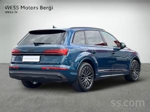 Zils Audi Q7 2021 Rīga, ar dzinēja tilpumu 3.00 L un nobraukumu 128 tūkst. km par 34300 €, foto 3 vietnē AUTOMOTO.COM.LV