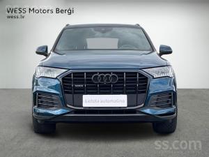 Zils Audi Q7 2021 Rīga, ar dzinēja tilpumu 3.00 L un nobraukumu 128 tūkst. km par 34300 €, foto 6 vietnē AUTOMOTO.COM.LV