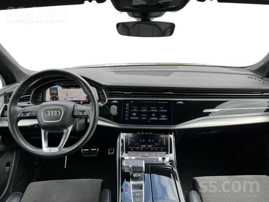 Zils Audi Q7 2021 Rīga, ar dzinēja tilpumu 3.00 L un nobraukumu 128 tūkst. km par 34300 €, foto 9 vietnē AUTOMOTO.COM.LV