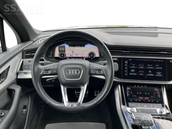 Синий Ауди Ку 7 2021 в Рига, объемом двигателя 3.00 л и пробегом 128 тыс. км за 34300 €, фото 10 на AUTOMOTO.COM.LV