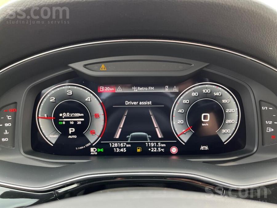 Zils Audi Q7 2021 Rīga, ar dzinēja tilpumu 3.00 L un nobraukumu 128 tūkst. km par 34300 €, foto 14 vietnē AUTOMOTO.COM.LV
