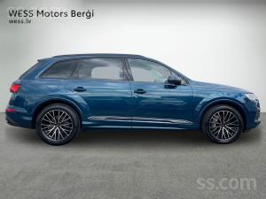 Zils Audi Q7 2021 Rīga, ar dzinēja tilpumu 3.00 L un nobraukumu 128 tūkst. km par 34300 €, foto 24 vietnē AUTOMOTO.COM.LV