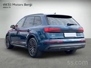 Zils Audi Q7 2021 Rīga, ar dzinēja tilpumu 3.00 L un nobraukumu 128 tūkst. km par 34300 €, foto 25 vietnē AUTOMOTO.COM.LV