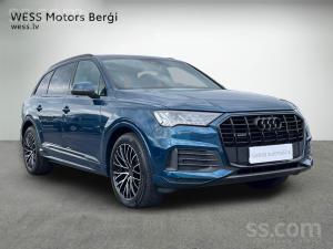 Zils Audi Q7 2021 Rīga, ar dzinēja tilpumu 3.00 L un nobraukumu 128 tūkst. km par 34300 €, foto 26 vietnē AUTOMOTO.COM.LV