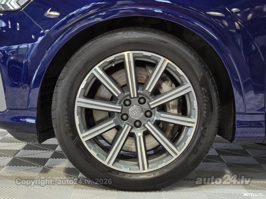 Zils Audi Q7 2021 Pērnava, ar dzinēja tilpumu 3.00 L un nobraukumu 43 tūkst. km par 43900 €, foto 17 vietnē AUTOMOTO.COM.LV