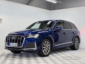 Zils Audi Q7 2021 Pērnava, ar dzinēja tilpumu 3.00 L un nobraukumu 43 tūkst. km par 43900 €, foto 1 vietnē AUTOMOTO.COM.LV