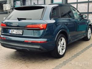 Blue Audi Q7 2022 in Riga, with an engine capacity of 3.00 L and mileage of 55 thousand km for 43000 €, photo 23 on AUTOMOTO.COM.LV
