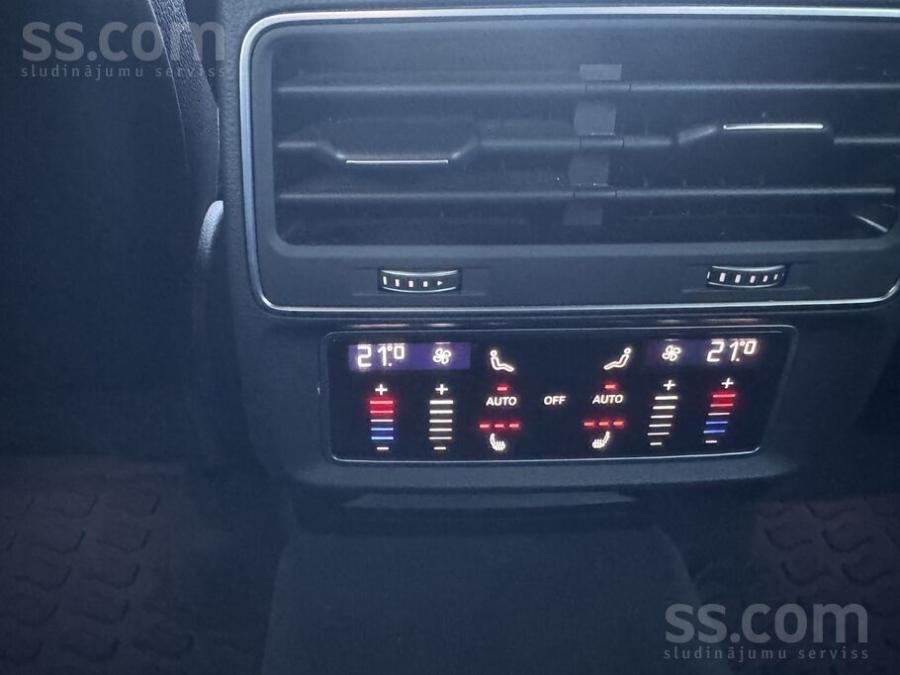 Blue Audi Q7 2022 in Riga, with an engine capacity of 3.00 L and mileage of 62 thousand km for 40850 €, photo 14 on AUTOMOTO.COM.LV