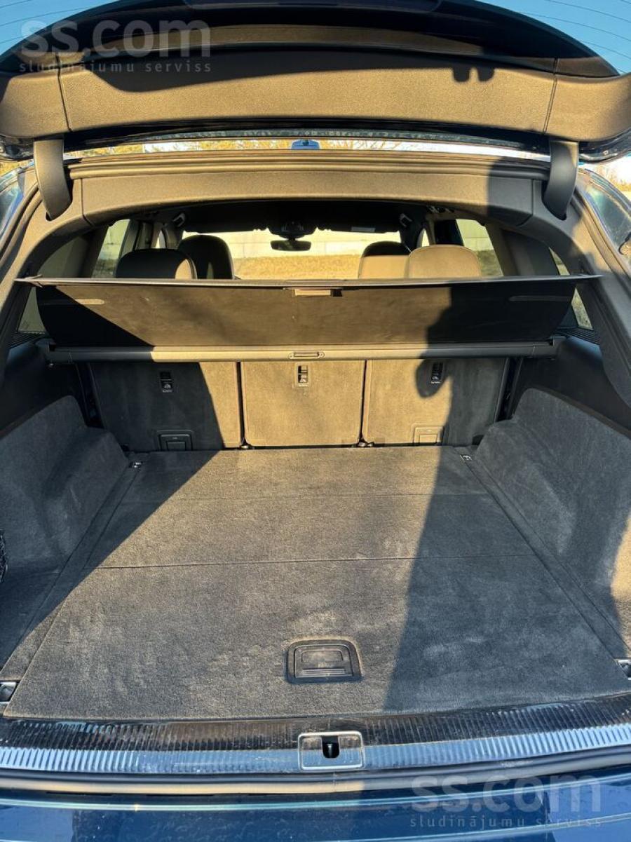 Blue Audi Q7 2022 in Riga, with an engine capacity of 3.00 L and mileage of 62 thousand km for 40850 €, photo 16 on AUTOMOTO.COM.LV