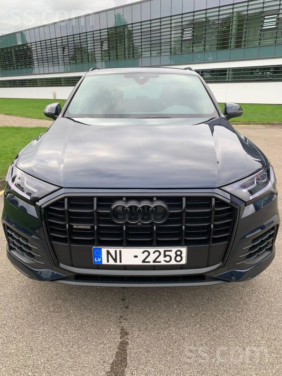 Zils Audi Q7 2022 Rīga, ar dzinēja tilpumu 3.00 L un nobraukumu 83 tūkst. km par 40500 €, foto 3 vietnē AUTOMOTO.COM.LV