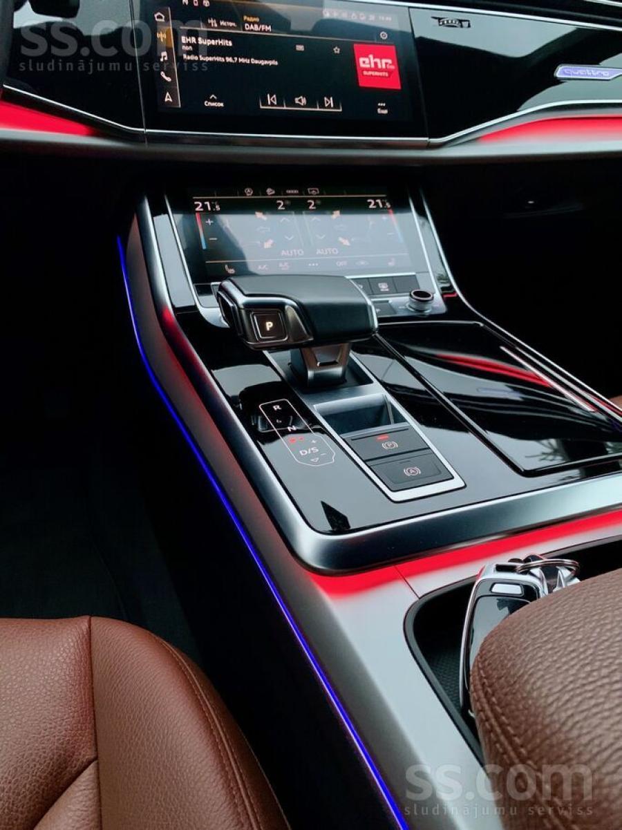Zils Audi Q7 2022 Rīga, ar dzinēja tilpumu 3.00 L un nobraukumu 83 tūkst. km par 40500 €, foto 11 vietnē AUTOMOTO.COM.LV