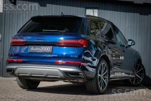 Blue Audi Q7 2022 in Tukums, with an engine capacity of 3.00 L and mileage of 42 thousand km for 49990 €, photo 6 on AUTOMOTO.COM.LV