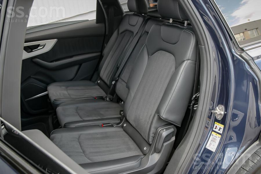 Blue Audi Q7 2022 in Tukums, with an engine capacity of 3.00 L and mileage of 42 thousand km for 49990 €, photo 8 on AUTOMOTO.COM.LV