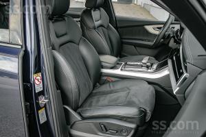 Blue Audi Q7 2022 in Tukums, with an engine capacity of 3.00 L and mileage of 42 thousand km for 49990 €, photo 16 on AUTOMOTO.COM.LV