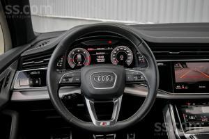 Blue Audi Q7 2022 in Tukums, with an engine capacity of 3.00 L and mileage of 42 thousand km for 49990 €, photo 19 on AUTOMOTO.COM.LV