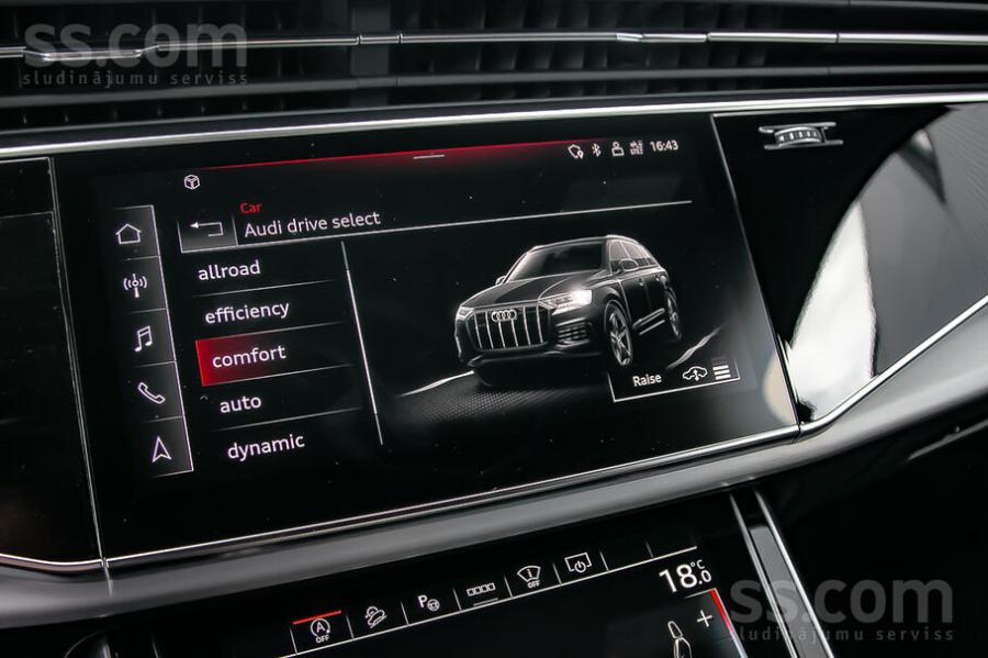 Zils Audi Q7 2022 Tukums, ar dzinēja tilpumu 3.00 L un nobraukumu 42 tūkst. km par 49990 €, foto 35 vietnē AUTOMOTO.COM.LV