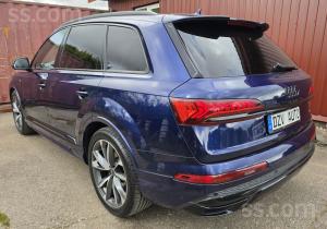 Zils Audi Q7 2022 Liepāja, ar dzinēja tilpumu 3.00 L un nobraukumu 84 tūkst. km par 59000 €, foto 6 vietnē AUTOMOTO.COM.LV