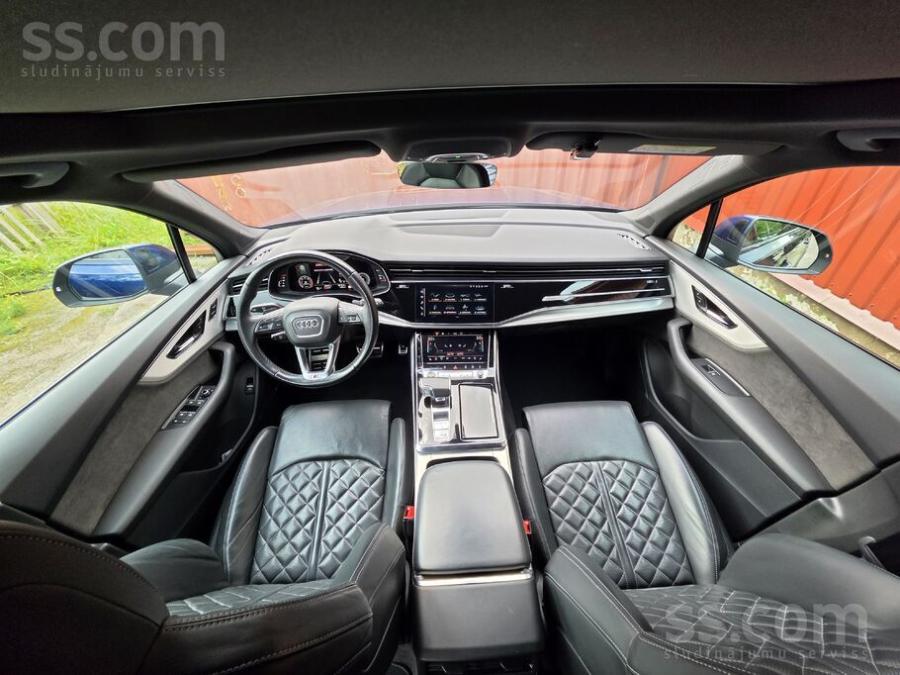 Zils Audi Q7 2022 Liepāja, ar dzinēja tilpumu 3.00 L un nobraukumu 84 tūkst. km par 59000 €, foto 13 vietnē AUTOMOTO.COM.LV