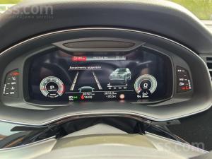 Zils Audi Q7 2022 Liepāja, ar dzinēja tilpumu 3.00 L un nobraukumu 84 tūkst. km par 59000 €, foto 14 vietnē AUTOMOTO.COM.LV