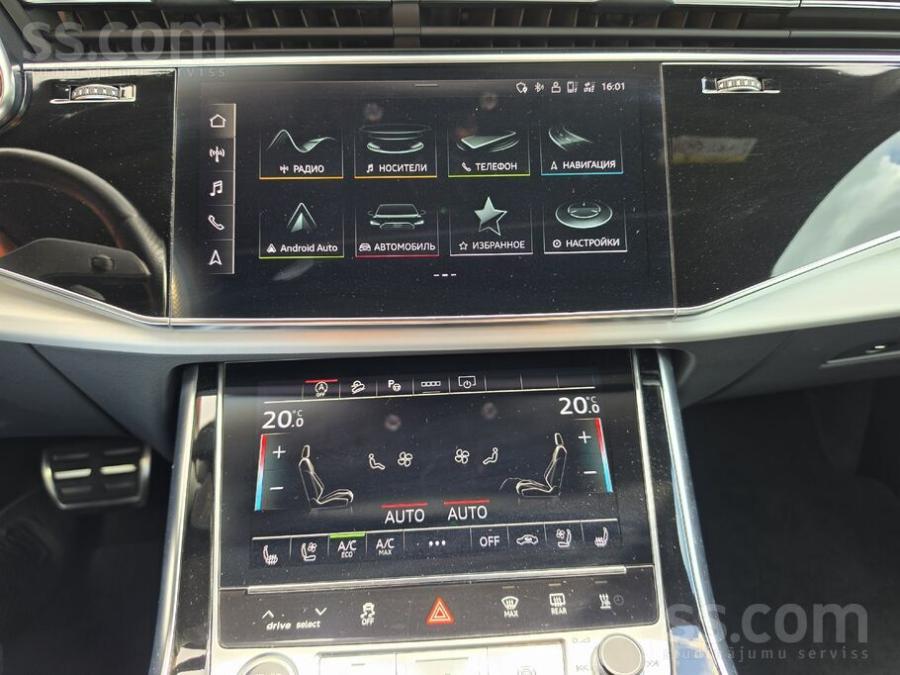 Zils Audi Q7 2022 Liepāja, ar dzinēja tilpumu 3.00 L un nobraukumu 84 tūkst. km par 59000 €, foto 15 vietnē AUTOMOTO.COM.LV