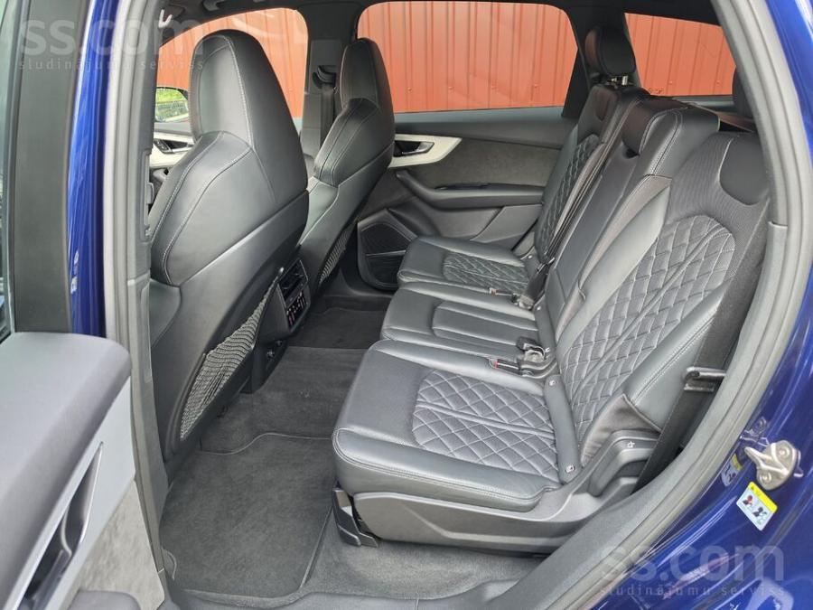 Zils Audi Q7 2022 Liepāja, ar dzinēja tilpumu 3.00 L un nobraukumu 84 tūkst. km par 59000 €, foto 20 vietnē AUTOMOTO.COM.LV