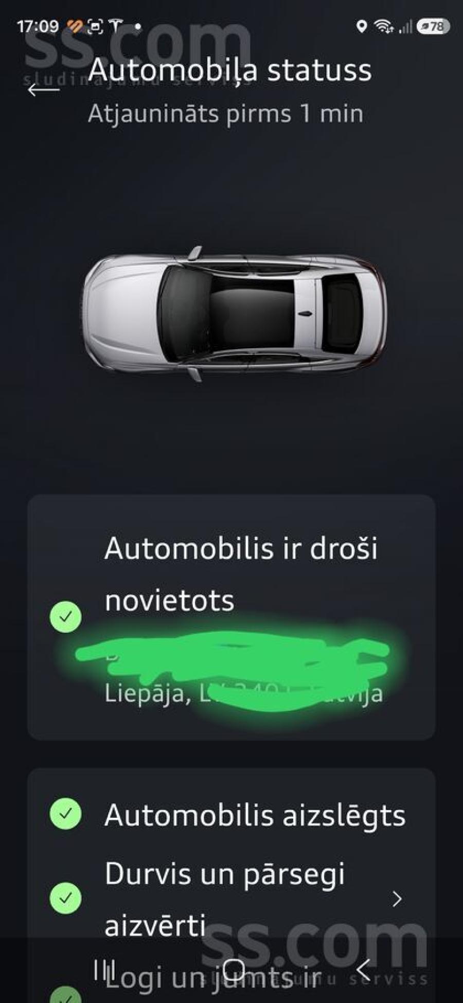 Zils Audi Q7 2022 Liepāja, ar dzinēja tilpumu 3.00 L un nobraukumu 84 tūkst. km par 59000 €, foto 24 vietnē AUTOMOTO.COM.LV