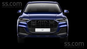 Zils Audi Q7 2022 Liepāja, ar dzinēja tilpumu 3.00 L un nobraukumu 84 tūkst. km par 59000 €, foto 30 vietnē AUTOMOTO.COM.LV