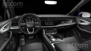 Zils Audi Q7 2022 Liepāja, ar dzinēja tilpumu 3.00 L un nobraukumu 84 tūkst. km par 59000 €, foto 33 vietnē AUTOMOTO.COM.LV