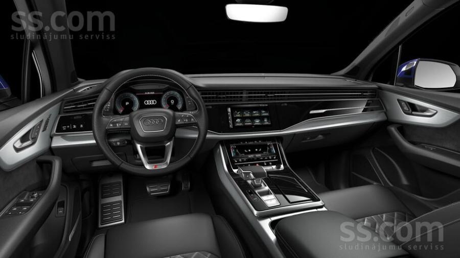 Zils Audi Q7 2022 Liepāja, ar dzinēja tilpumu 3.00 L un nobraukumu 84 tūkst. km par 59000 €, foto 33 vietnē AUTOMOTO.COM.LV