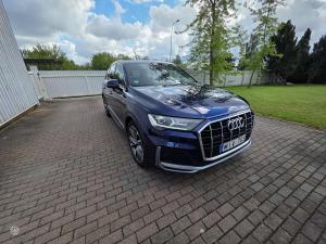 Zils Audi Q7 2022 Viļņa, ar dzinēja tilpumu 3.00 L un nobraukumu 107 tūkst. km par 45999 €, foto  vietnē AUTOMOTO.COM.LV