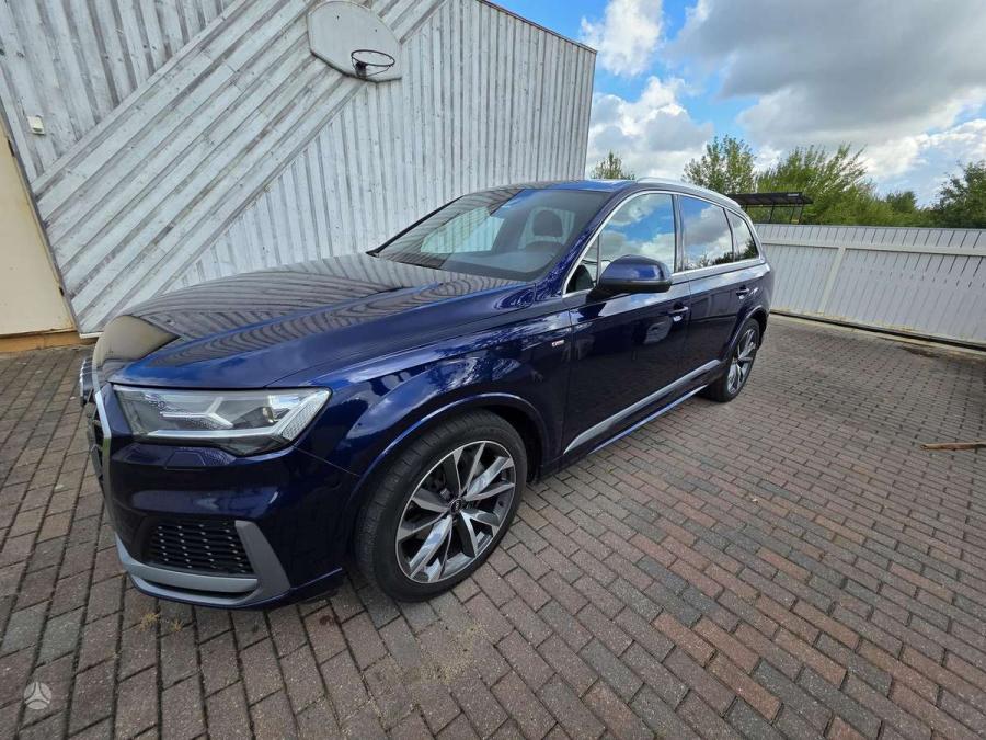 Zils Audi Q7 2022 Viļņa, ar dzinēja tilpumu 3.00 L un nobraukumu 107 tūkst. km par 45999 €, foto 7 vietnē AUTOMOTO.COM.LV
