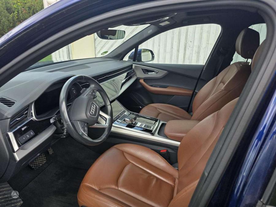 Zils Audi Q7 2022 Viļņa, ar dzinēja tilpumu 3.00 L un nobraukumu 107 tūkst. km par 45999 €, foto 8 vietnē AUTOMOTO.COM.LV