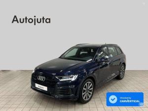 Zils Audi Q7 2023 Kauņa, ar dzinēja tilpumu 3.00 L un nobraukumu 110 tūkst. km par 41900 €, foto  vietnē AUTOMOTO.COM.LV