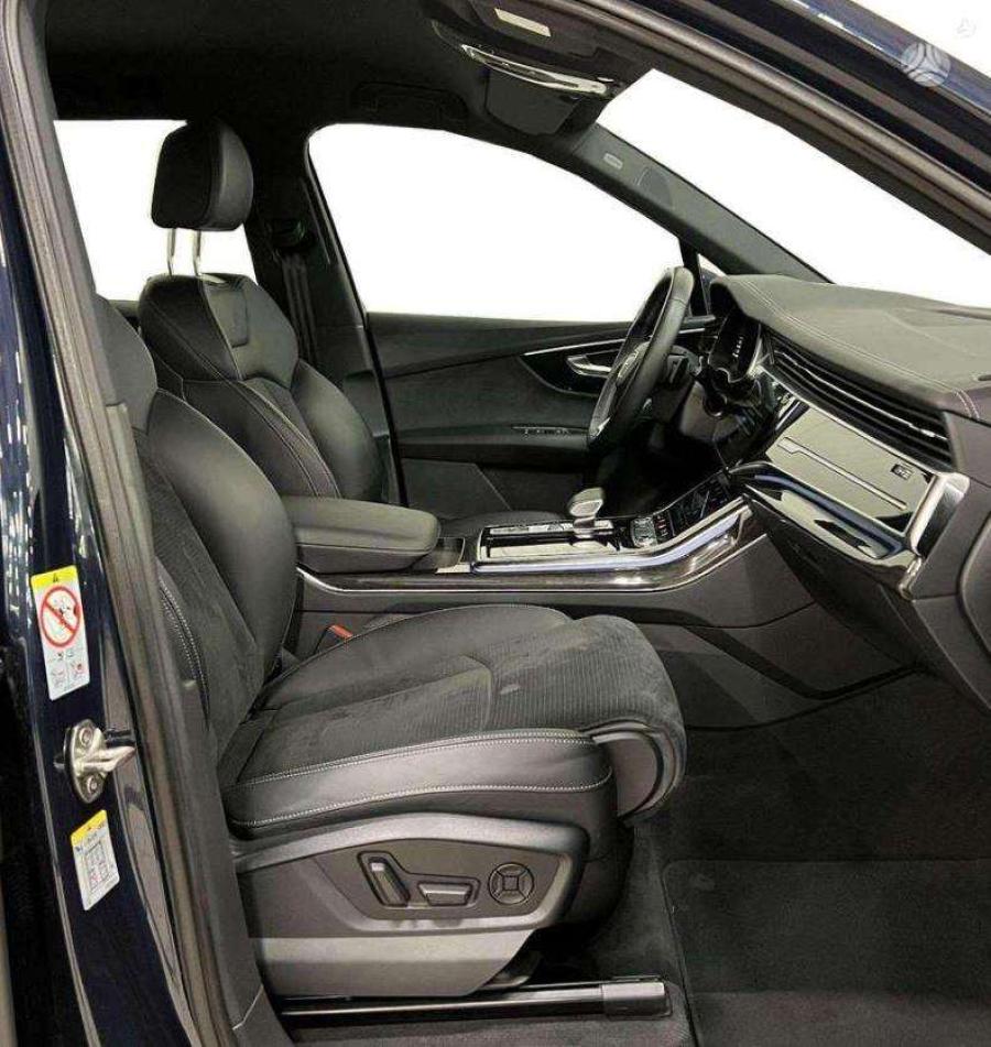 Zils Audi Q7 2023 Kauņa, ar dzinēja tilpumu 3.00 L un nobraukumu 110 tūkst. km par 41900 €, foto 9 vietnē AUTOMOTO.COM.LV