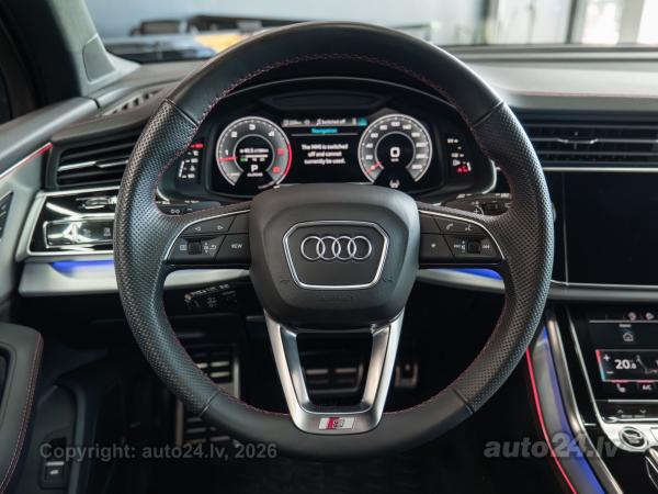 Blue Audi Q7 2024 in Tallinn, with an engine capacity of 3.00 L and mileage of 68 thousand km for 65900 €, photo 10 on AUTOMOTO.COM.LV