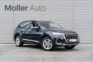 Blue Audi Q7 2024 in Marupe, with an engine capacity of 3.00 L and mileage of 73 thousand km for 53200 €, photo 3 on AUTOMOTO.COM.LV